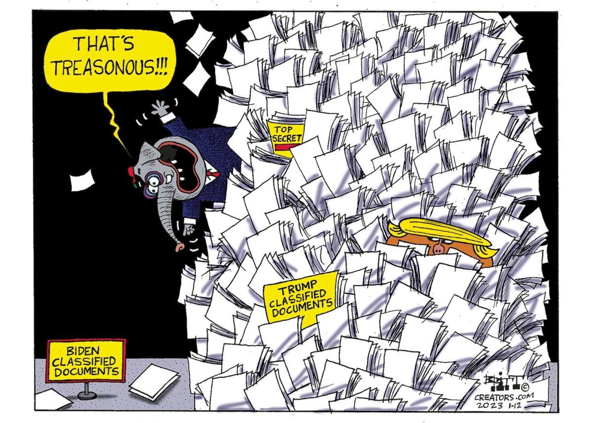 10 political cartoons about Joe Biden's classified documents