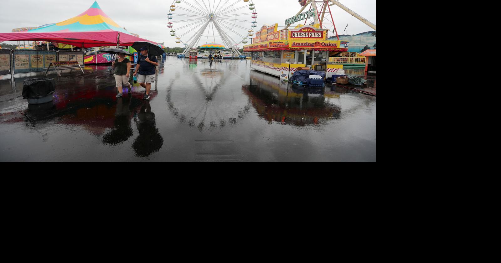 Photos: Rainy day at the Erie County Fair