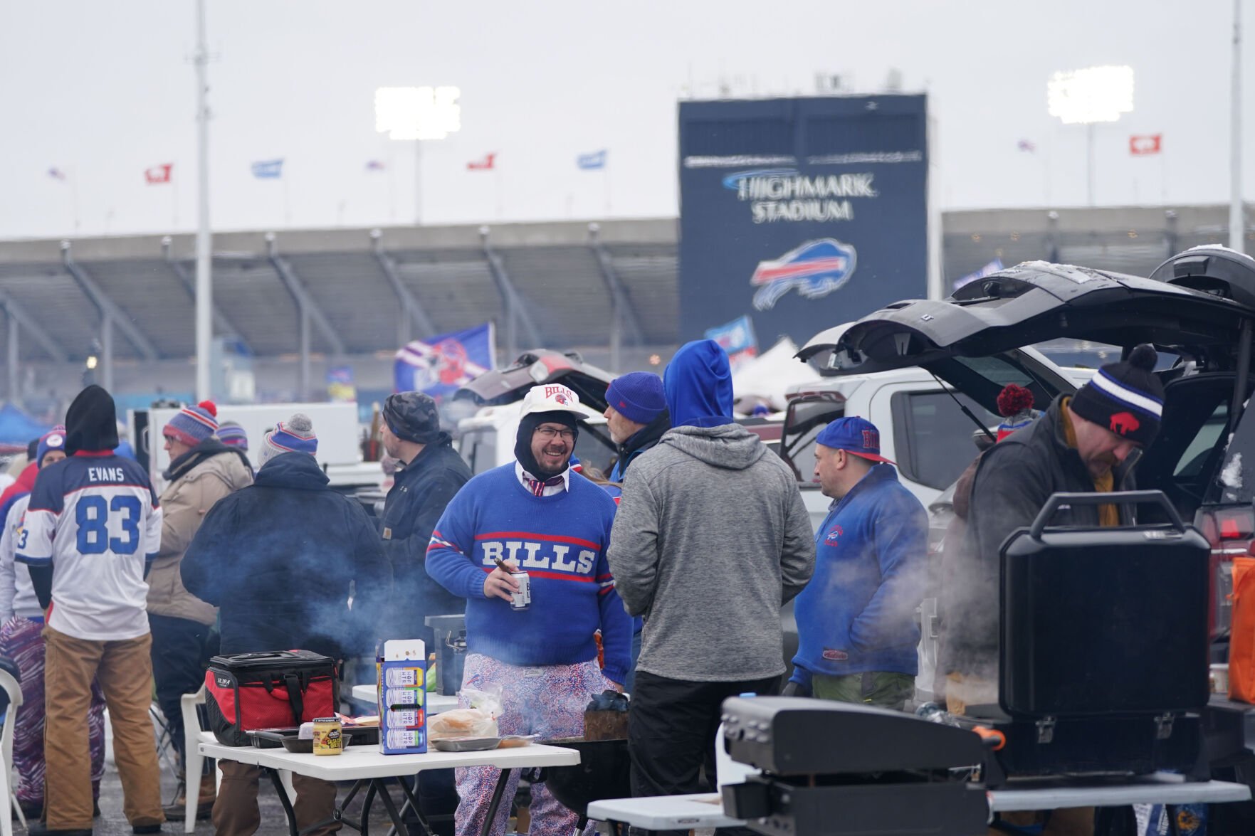 Photos: Bills Mafia tailgates before final game at Highmark Stadium