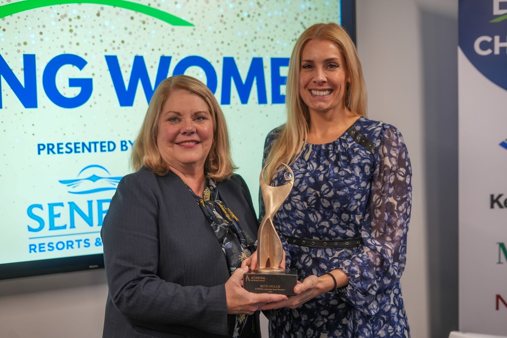 West Herr's Beth Hollis named winner of Athena Award