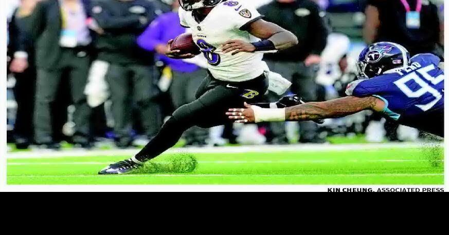 Jackson, Tucker lead Ravens past Titans