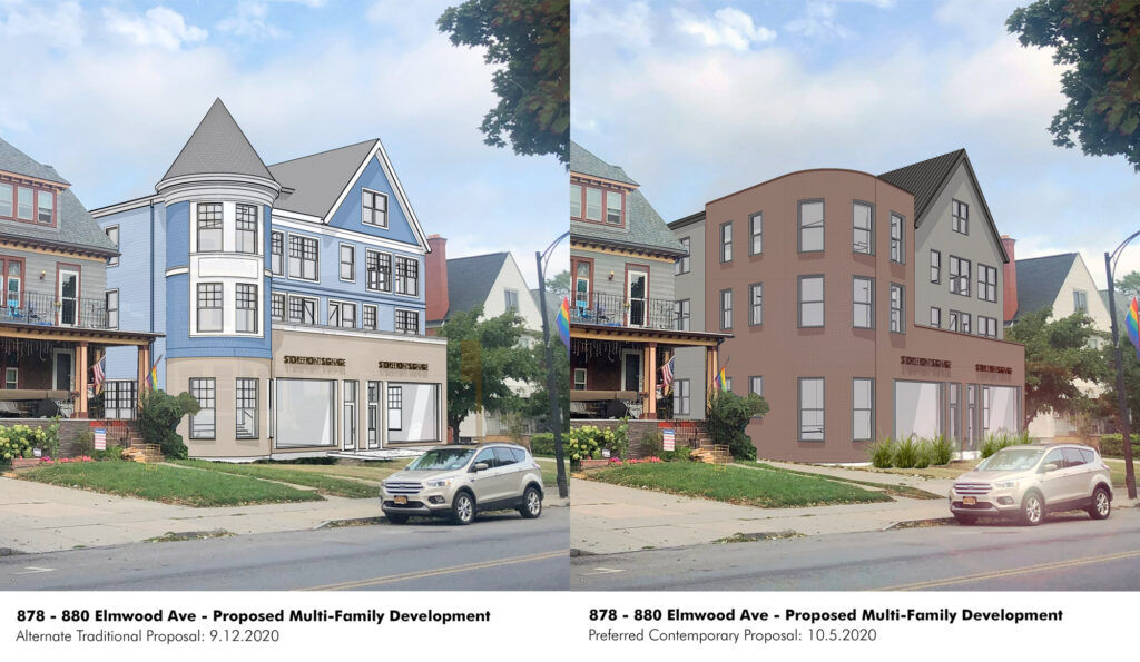 Ellicott's new Elmwood project gets updated look