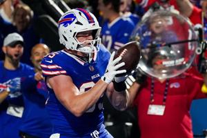 Bills rookie tight end Jackson Hawes logs first NFL touchdown in win ...