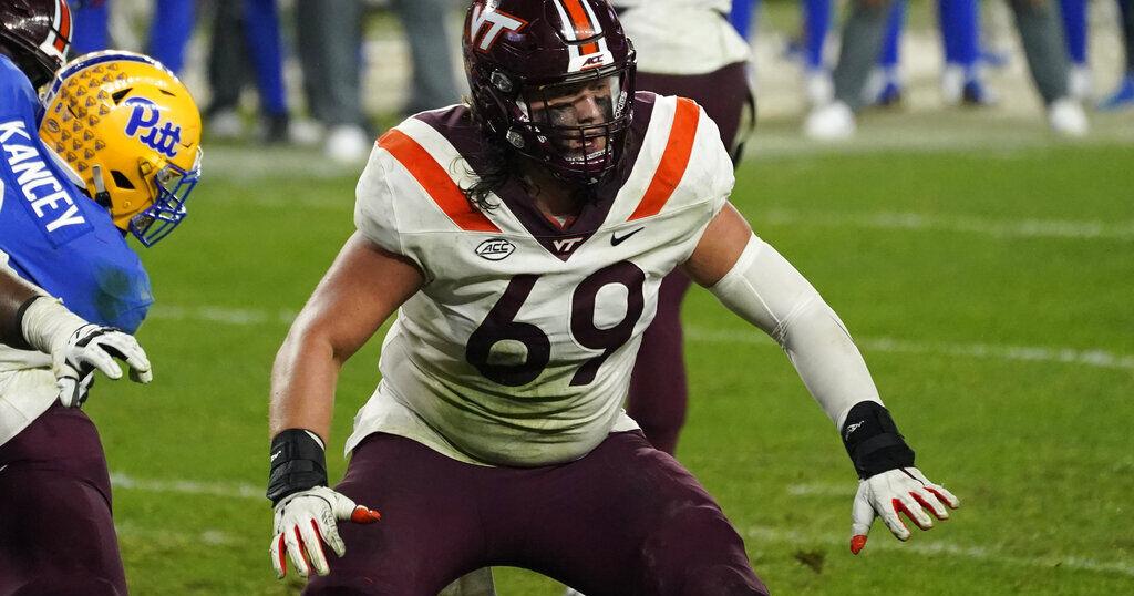 Bills select offensive lineman Luke Tenuta in sixth round of NFL draft