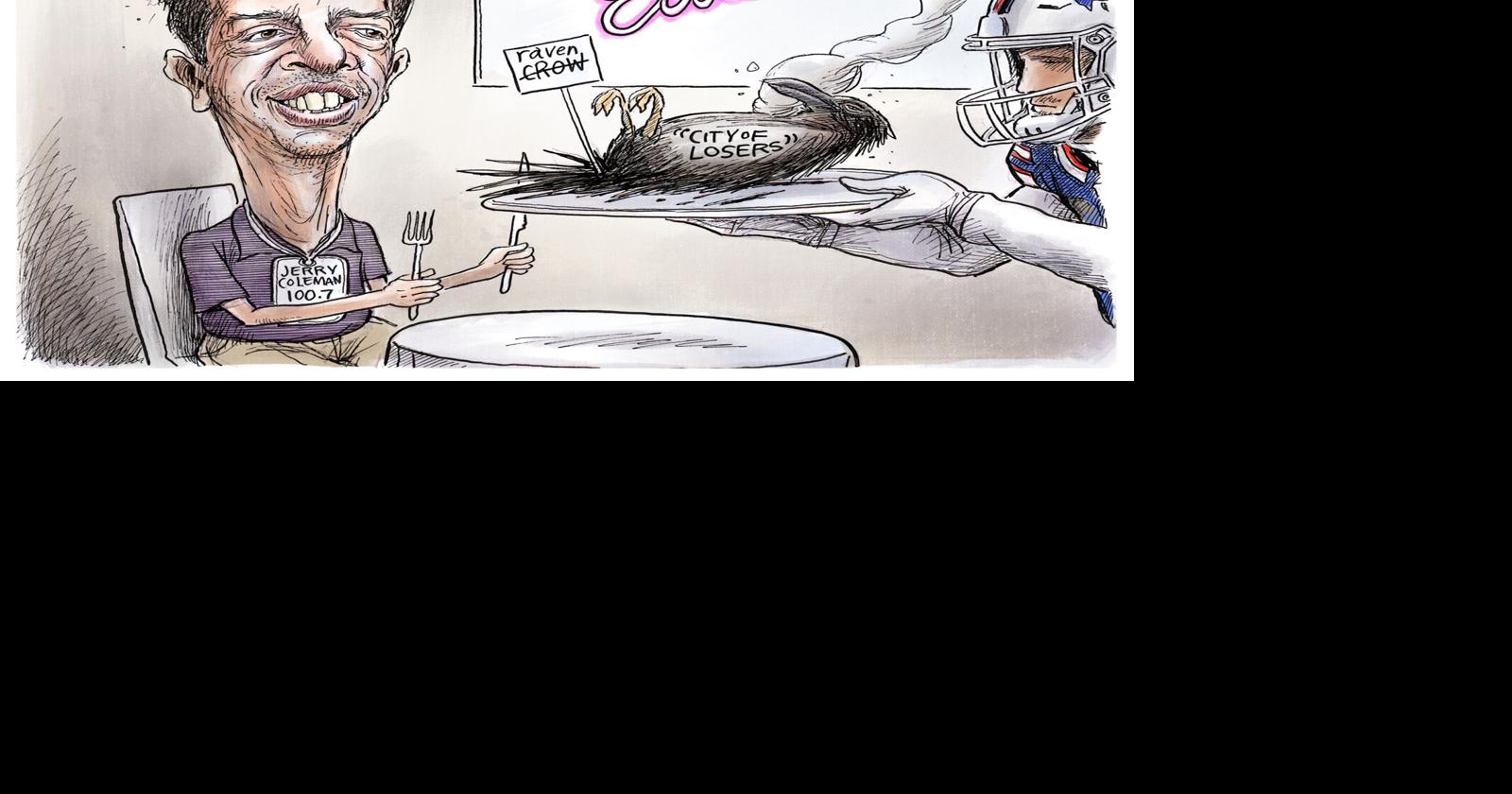 Adam Zyglis: Baltimore Radio Host Jerry Coleman