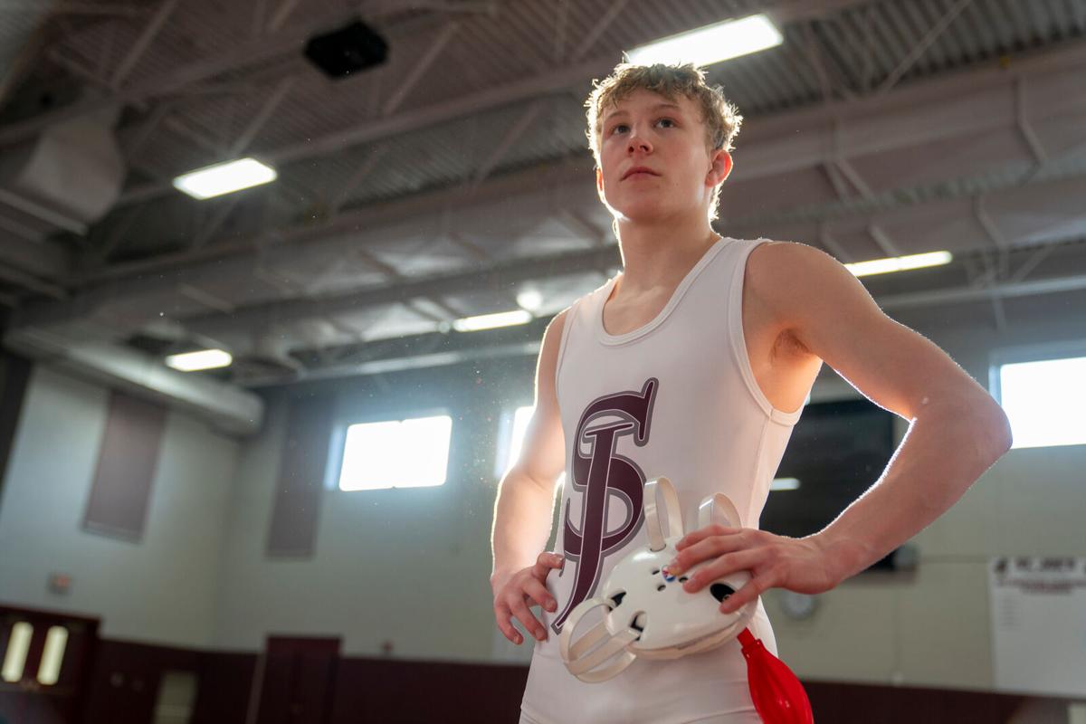 St. Joe's Austin Zimmerman, Nik Massaro capture state wrestling titles