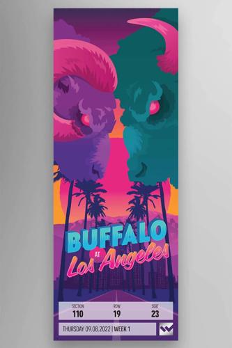 Buffalo company selling commemorative Bills game tickets designed by ...