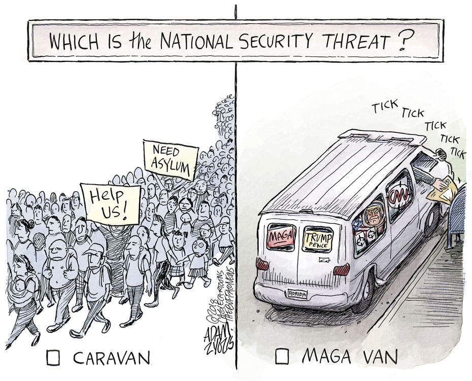 Adam Zyglis: MAGA van
