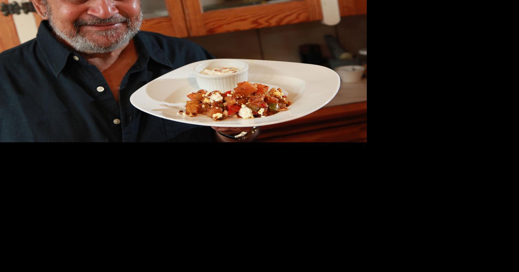 Raj Gohil, 79, artist on canvas and in the kitchen