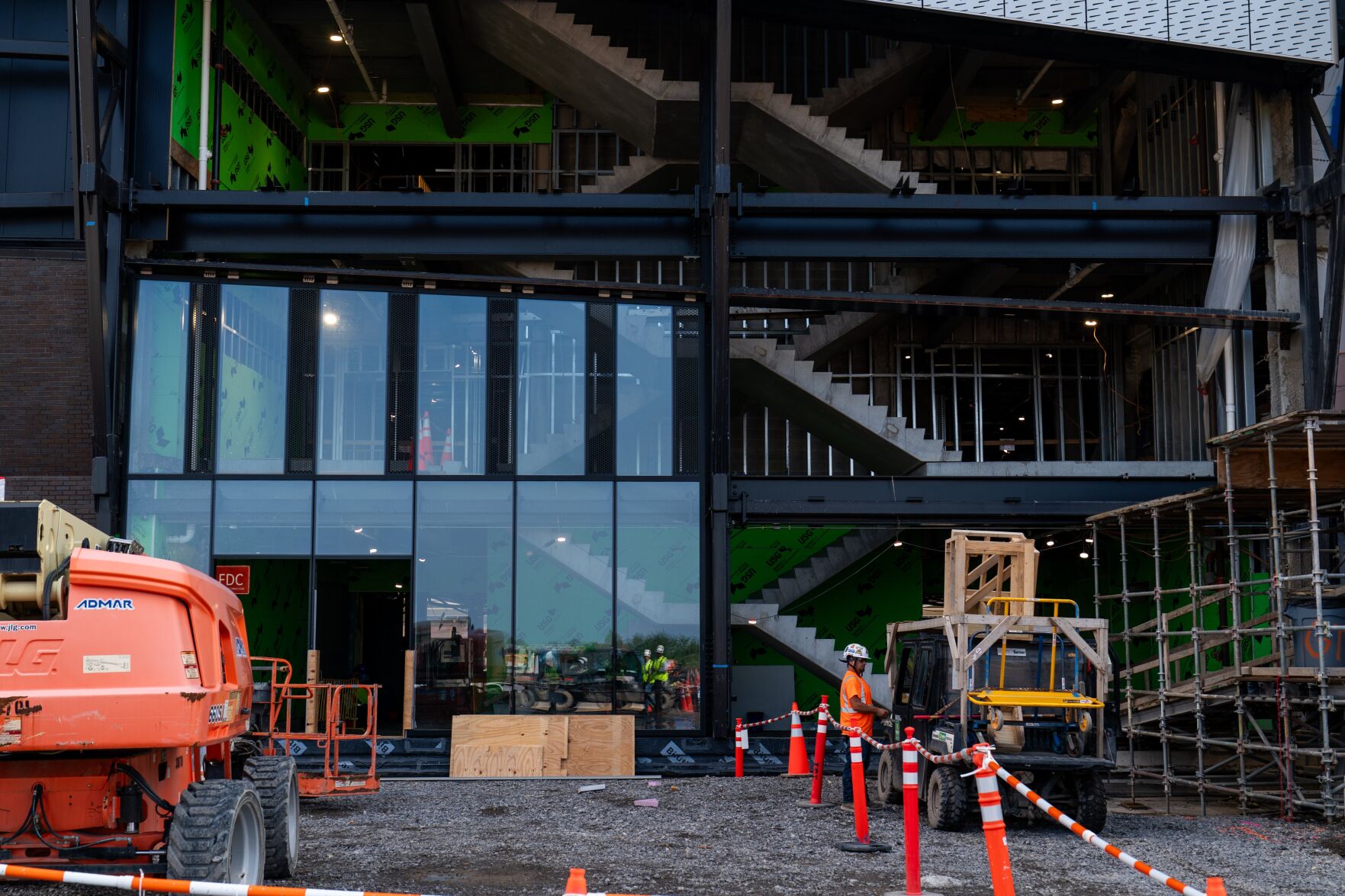 Buffalo Bills new stadium construction interior update