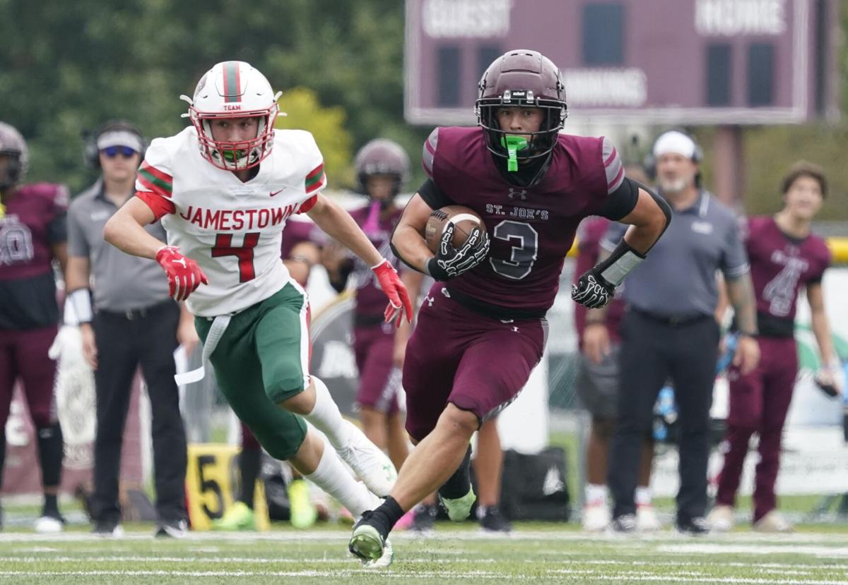 St. Joe's football blows out Jamestown 28-6