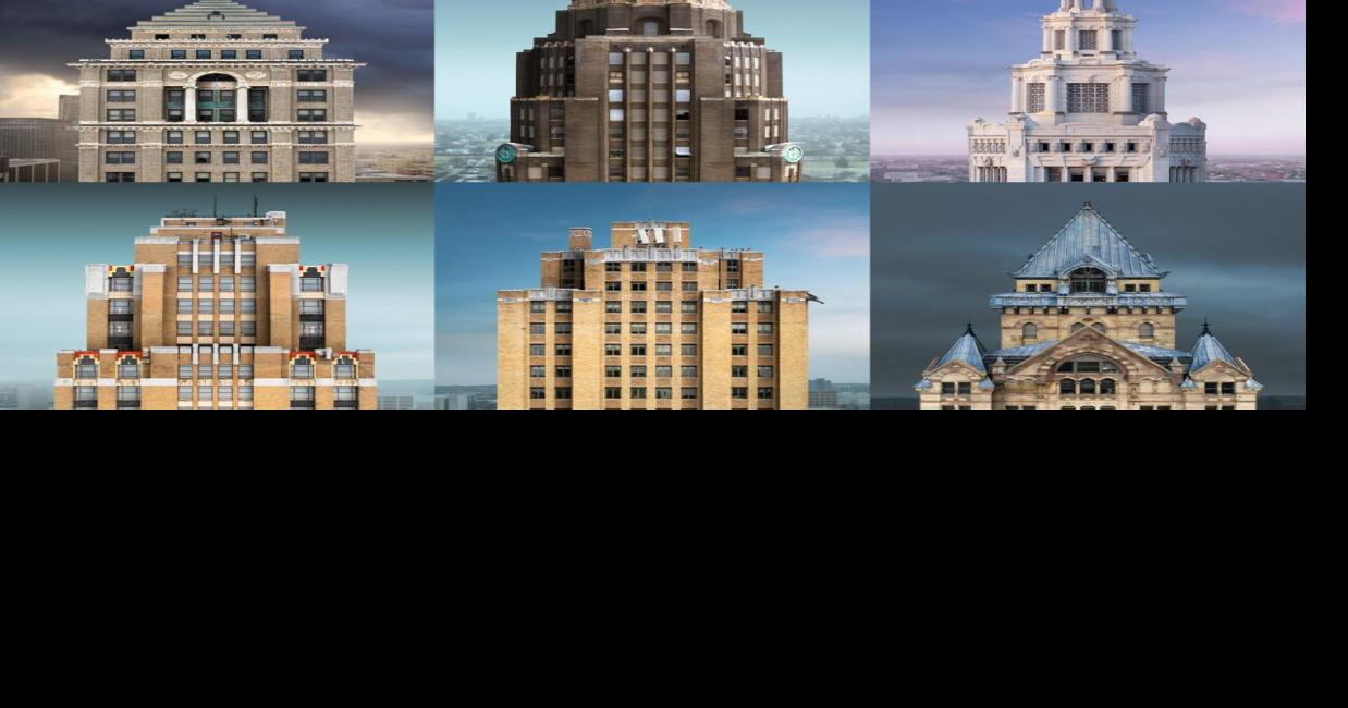 Young photographer Chris Hytha and Buffalo's art deco peaks