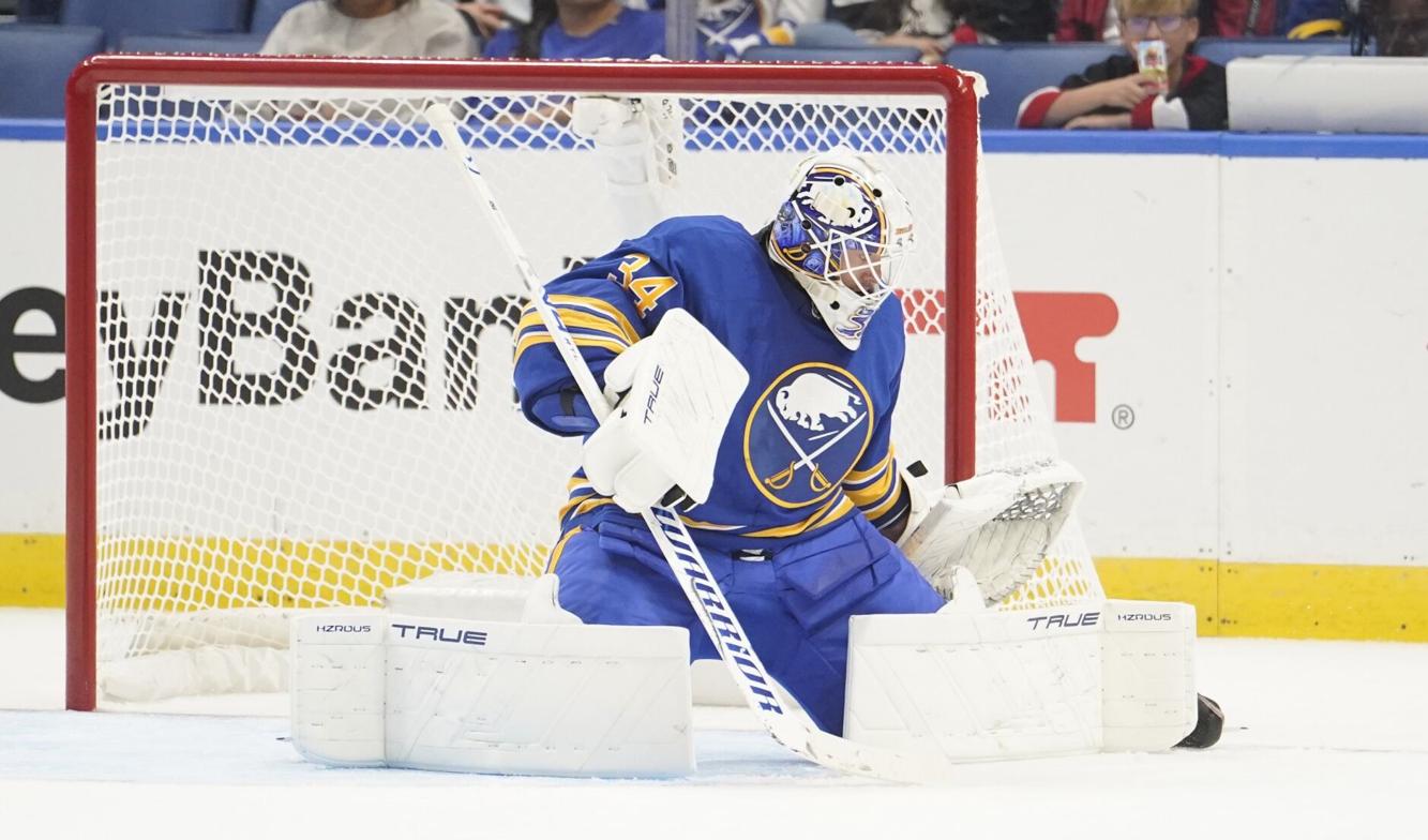 Buffalo Sabres goalie Alex Lyon steps up to start