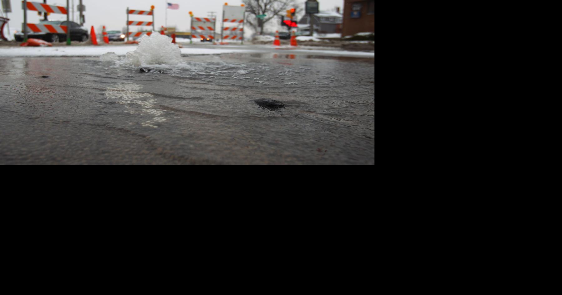 Broken water mains are draining area resources