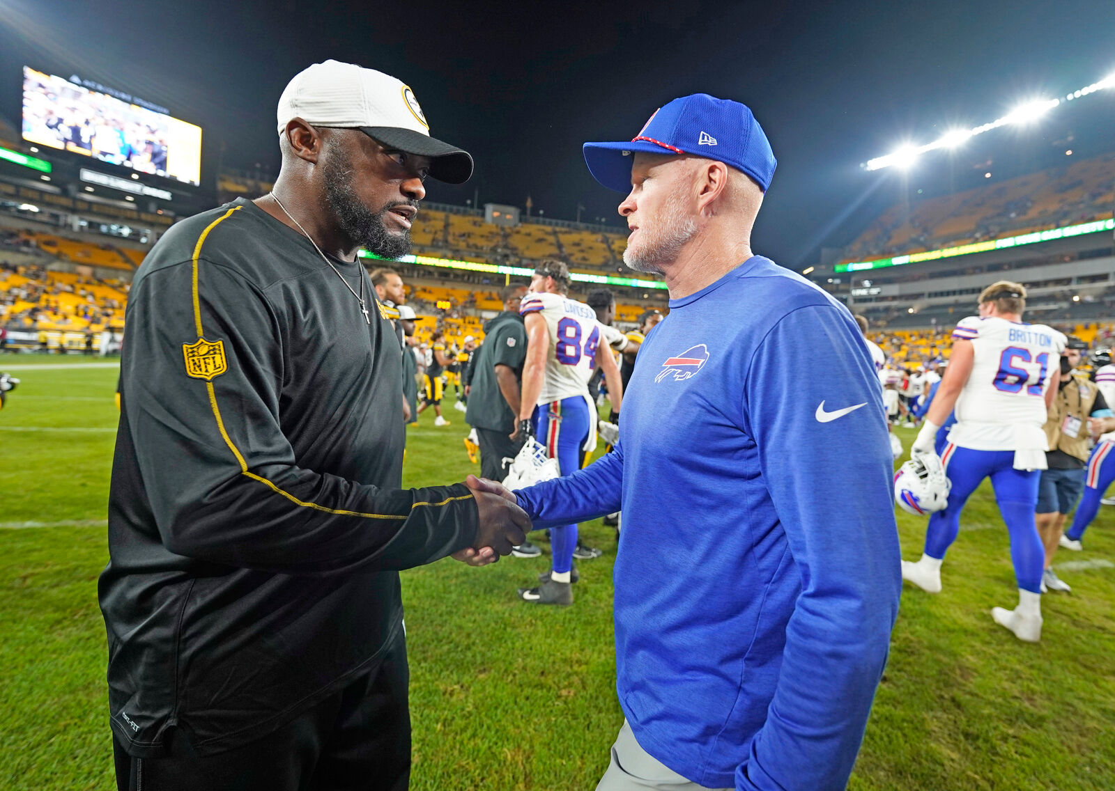 Bills coach Sean McDermott praises Mike Tomlin