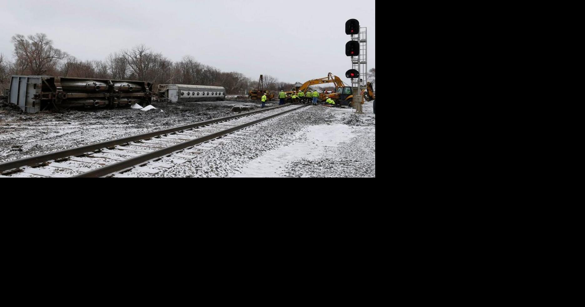 Ethanol spilled at train derailment in Ripley; no injuries reported