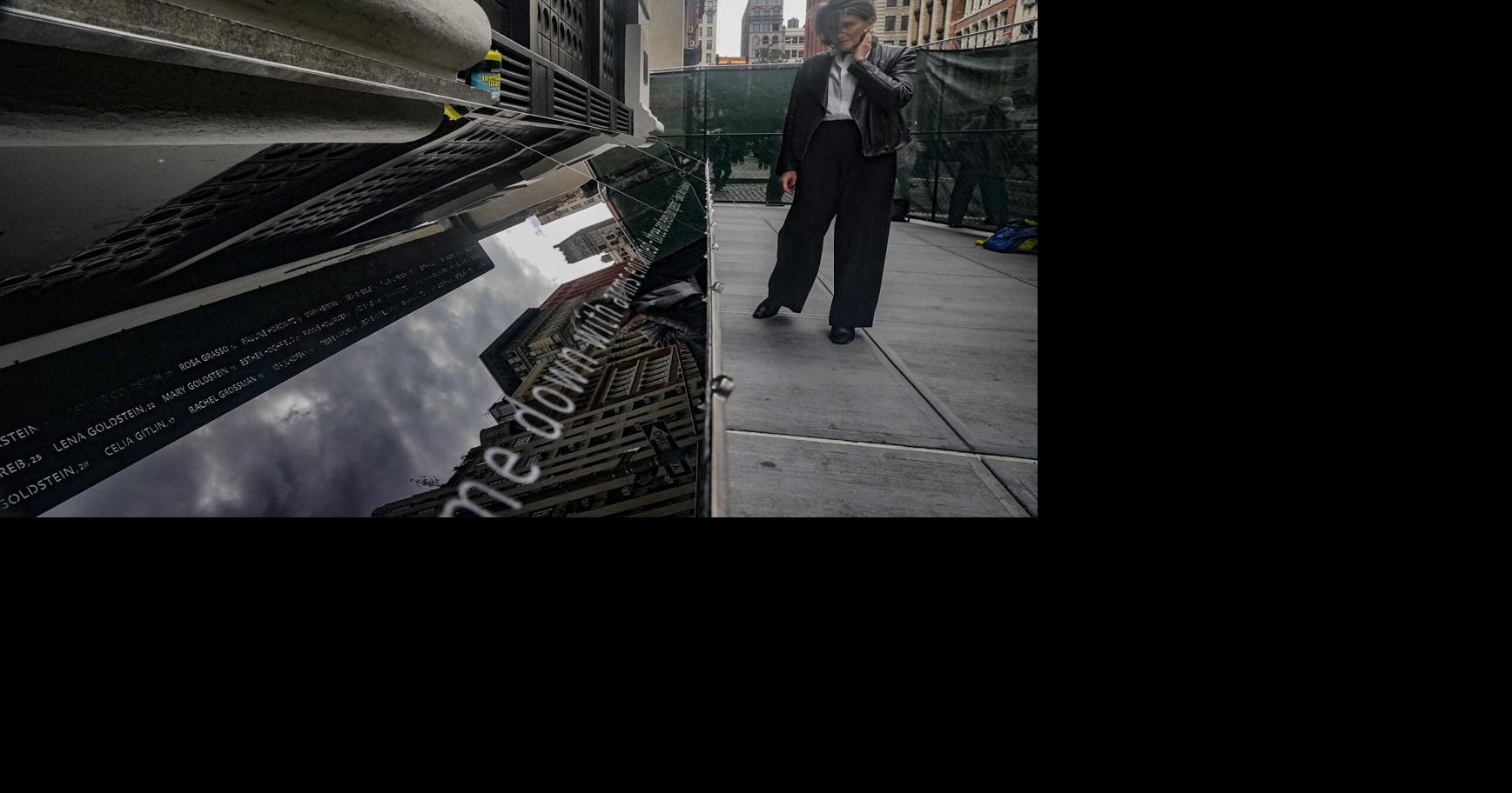 Memorial honors Triangle Shirtwaist factory fire victims