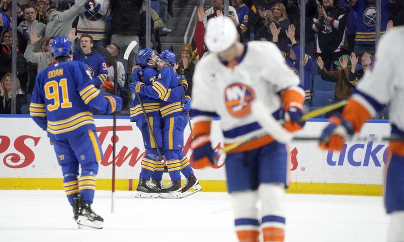 Buffalo Sabres 100 points playoffs Islanders Sam Carrick