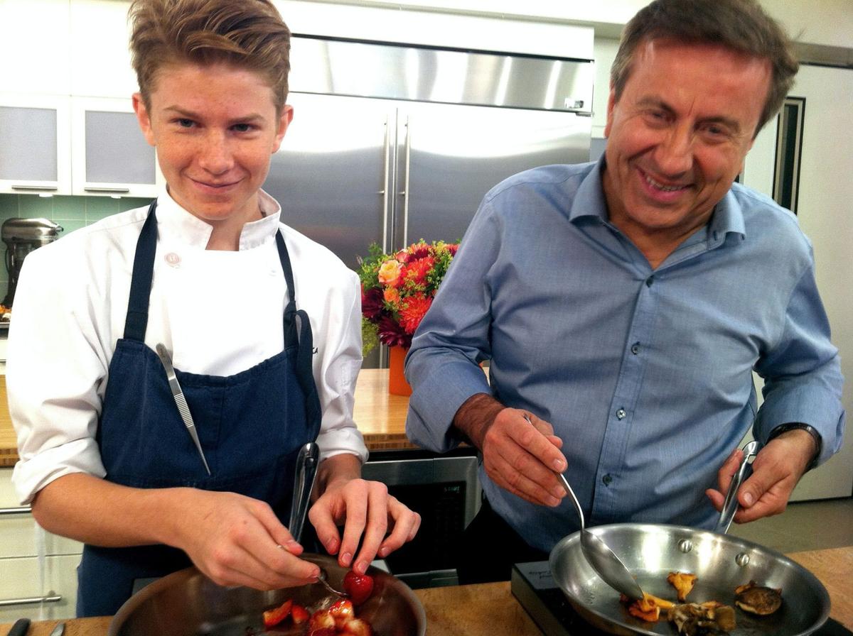 At 14, chef Flynn McGarry holds his own with cooking’s stars