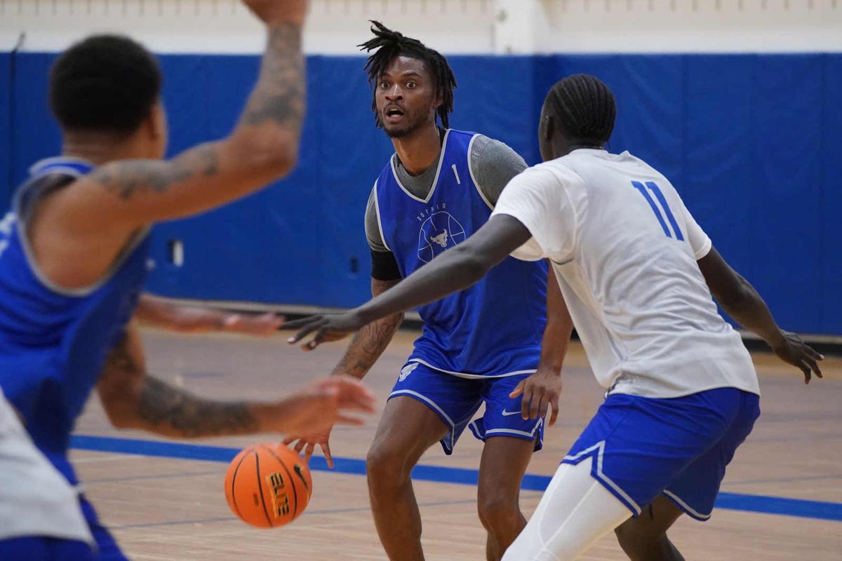 UB men open with win over Colgate on busy opening night in Big Four
