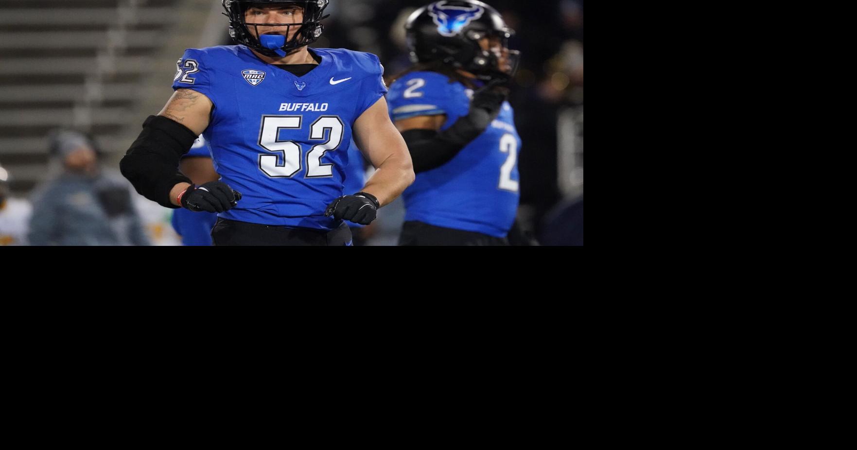 UB football linebacker Shaun Dolac forges forward