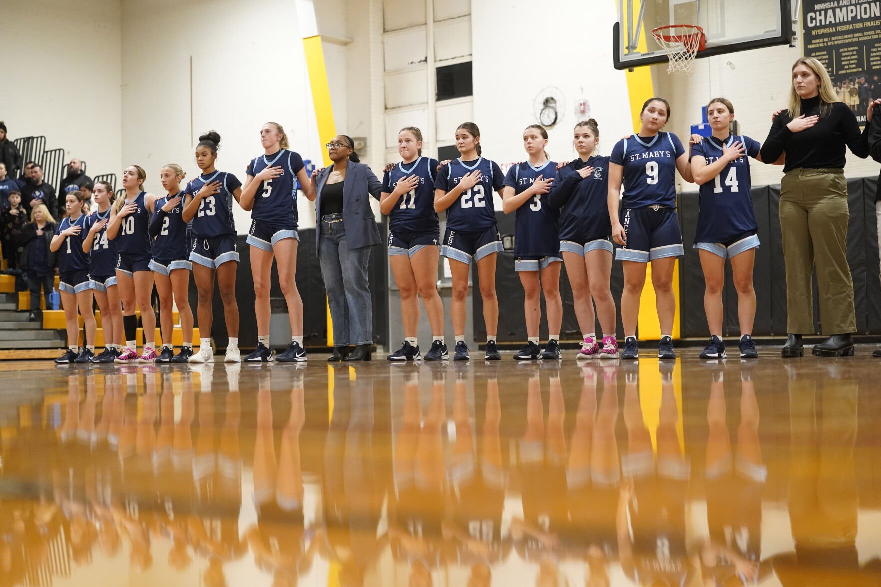 Photos: St. Mary's defeats Cardinal O'Hara 70-32 in girls basketball game