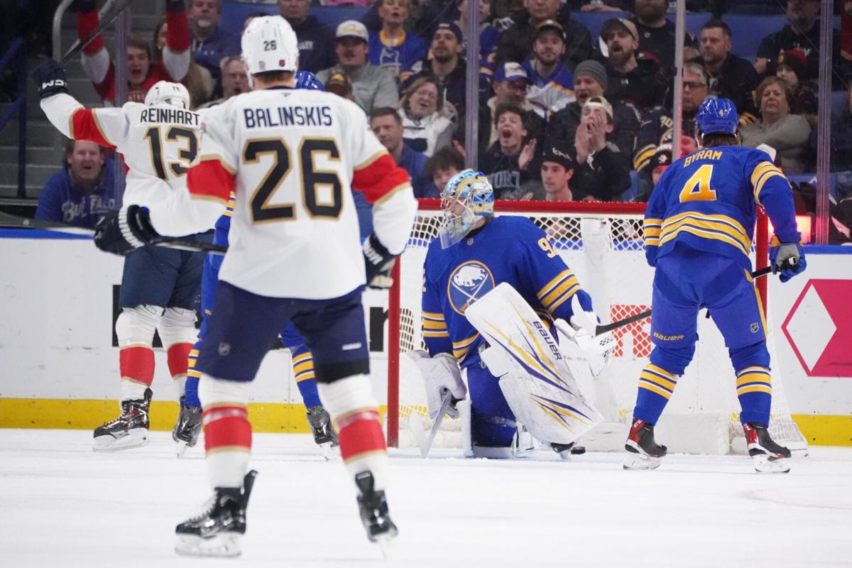 Buffalo Sabres lose to Florida Panthers, 4-3