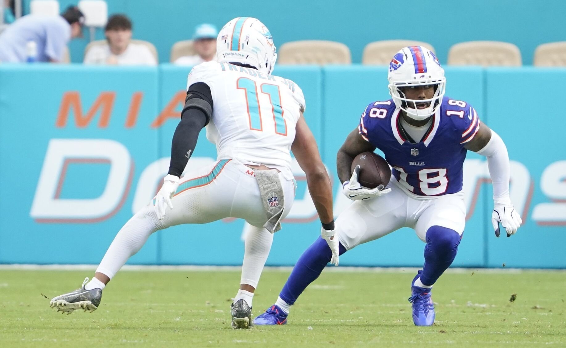 Bills release WR Elijah Moore to make room for Brandin Cooks