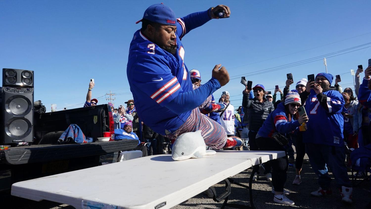 How diving onto tables at Bills games became symbolic