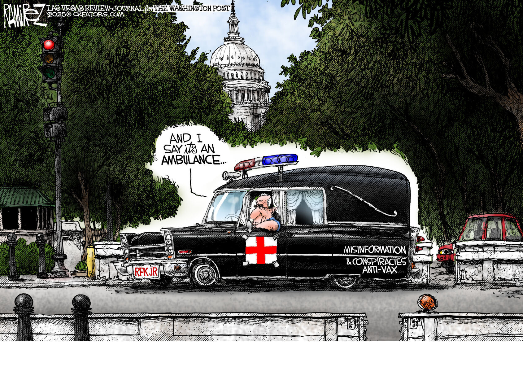 9 political cartoons jab Robert F. Kennedy Jr. on vaccines