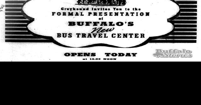 What it looked like Wednesday: Buffalo's Greyhound Terminal, 1948