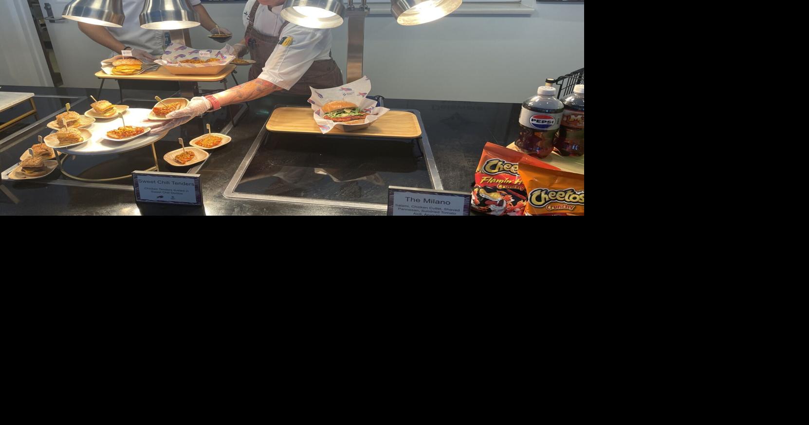 Wayfinding helps Bills fans find food, beverages at stadium