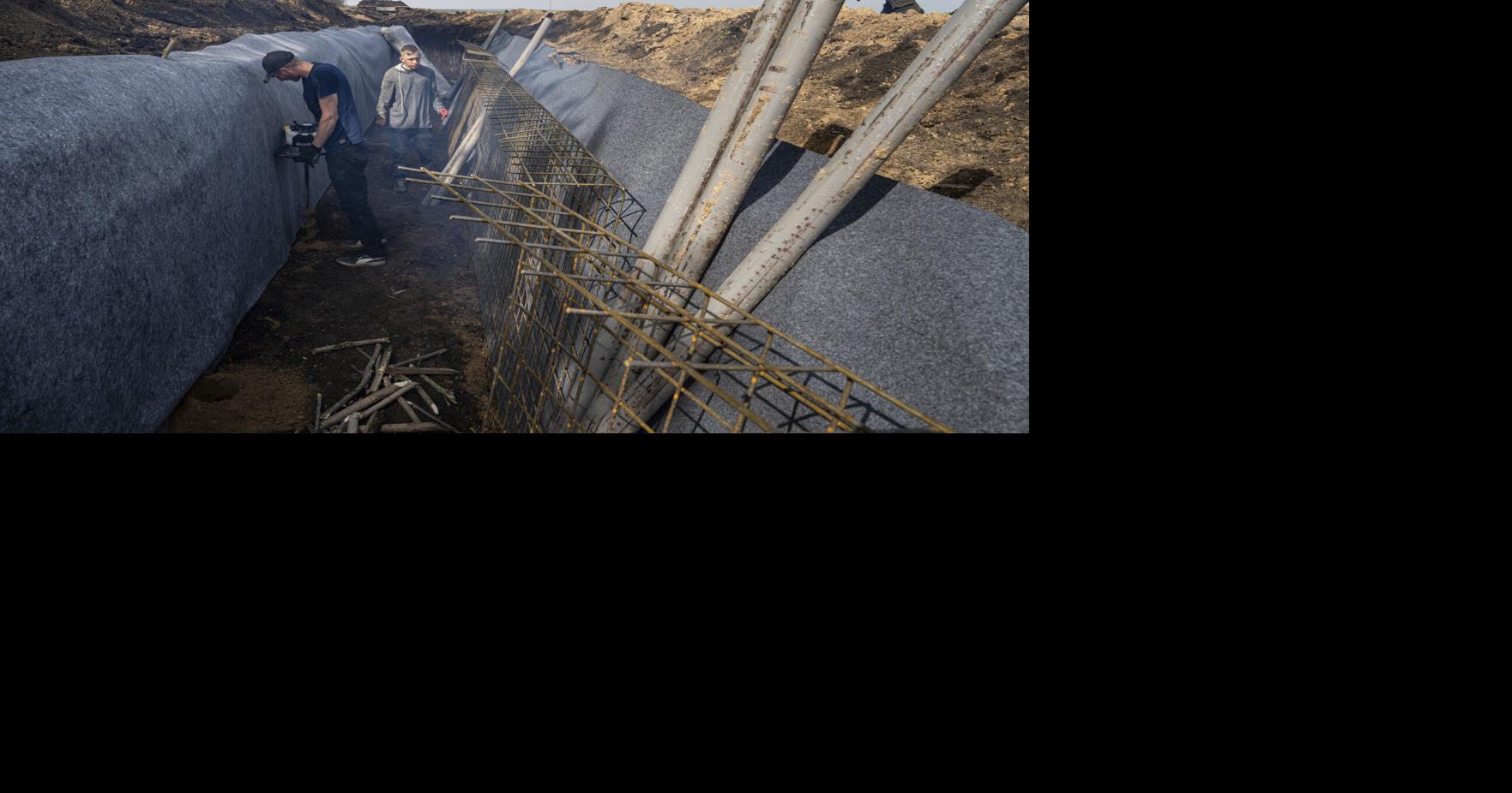 Russia Ukraine War Fortifications