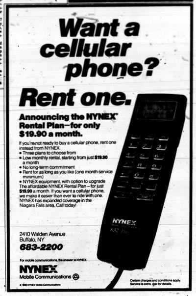 March 18, 1990: What a cellphone looked like in the early '90s