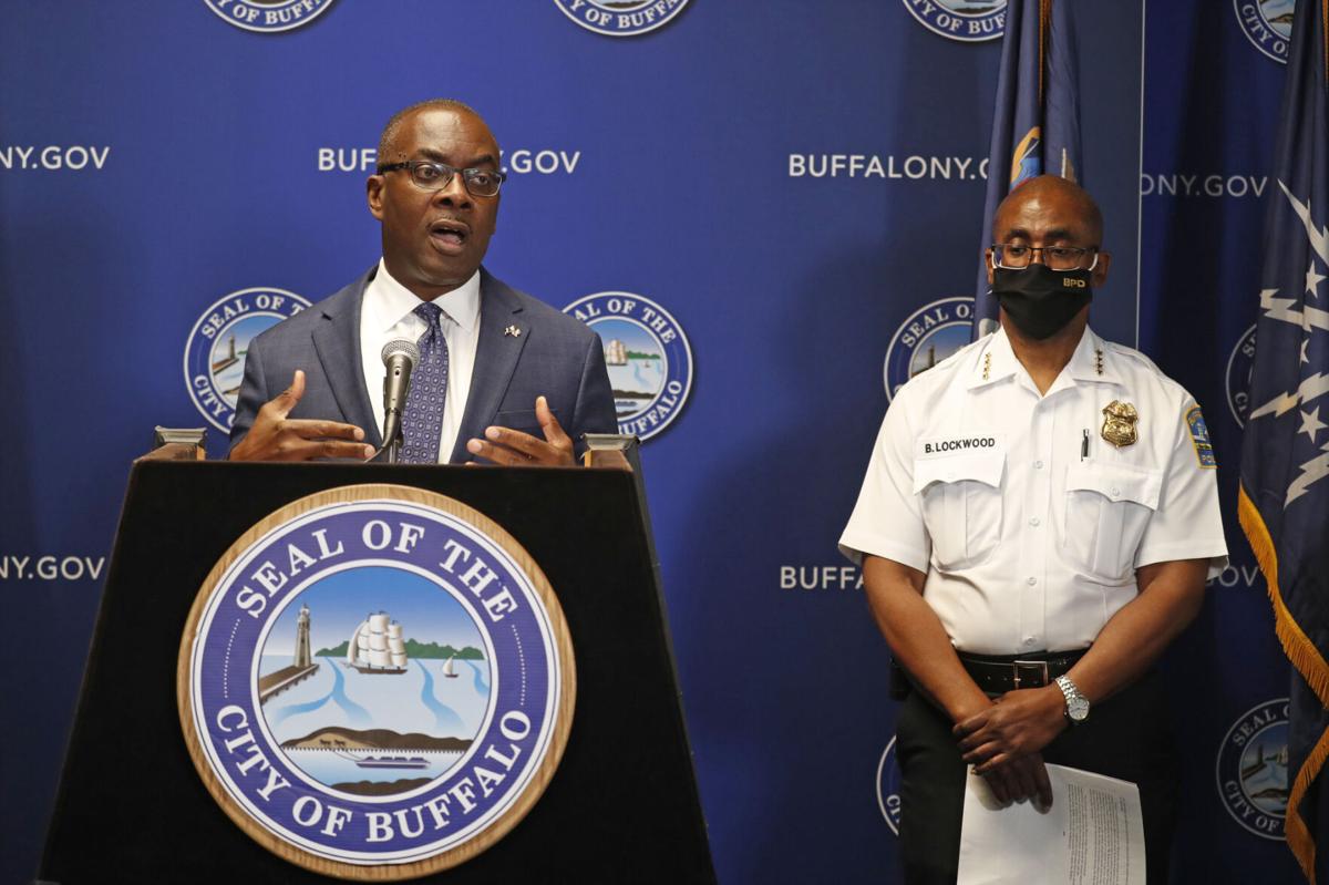 What happened to the restorative policing plan in Buffalo?