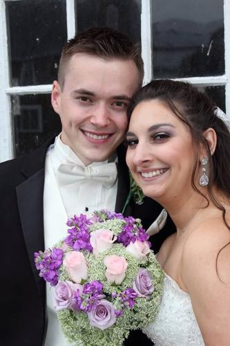 Erica Graczyk and Adam Obrokta are wed in Alden