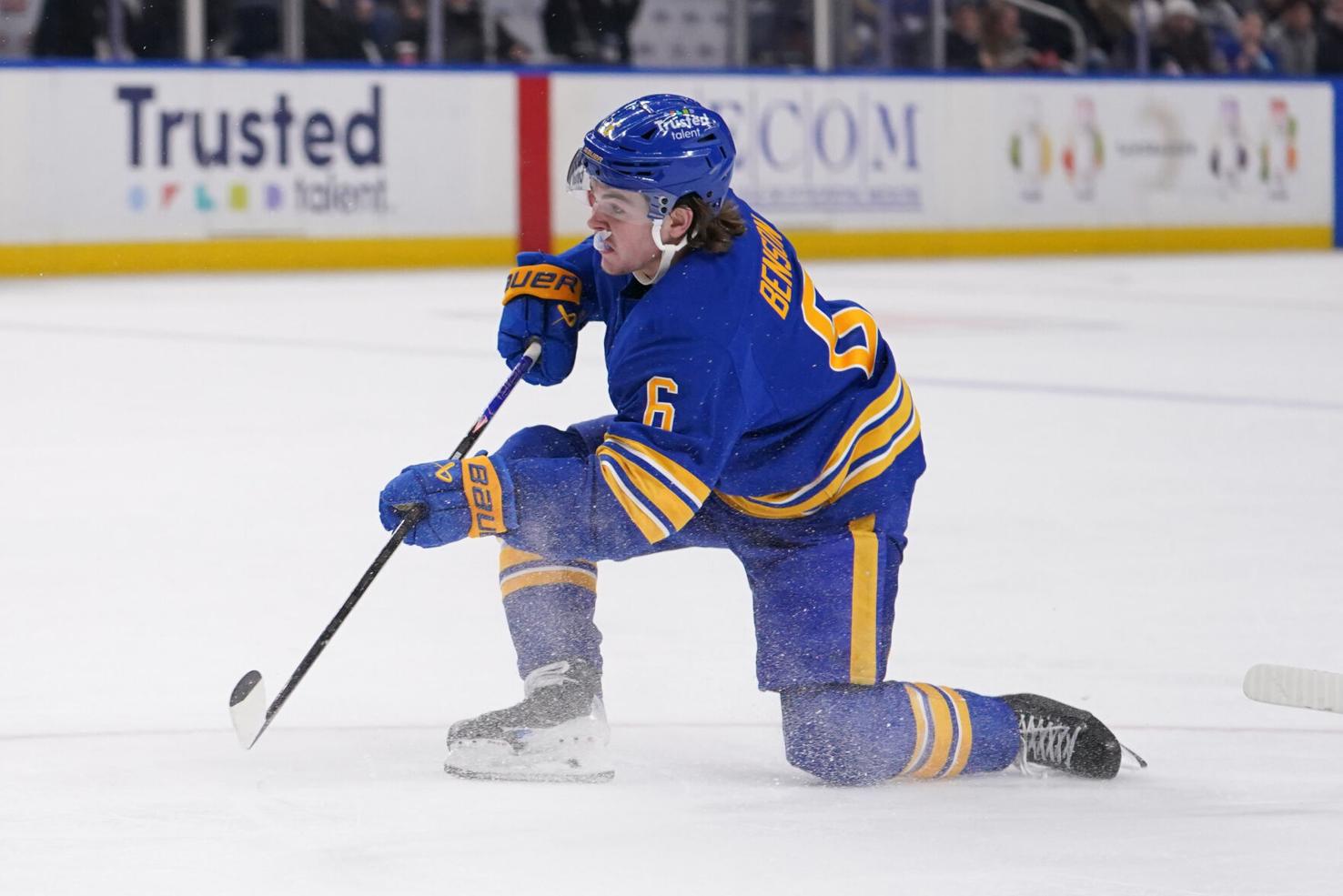 Zach Benson finds a lot of winning ways with Buffalo Sabres