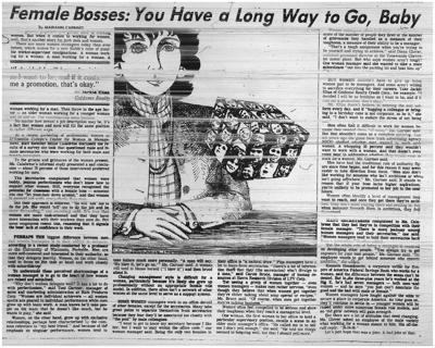 March 24, 1985: Pioneering female managers talk about the workplace