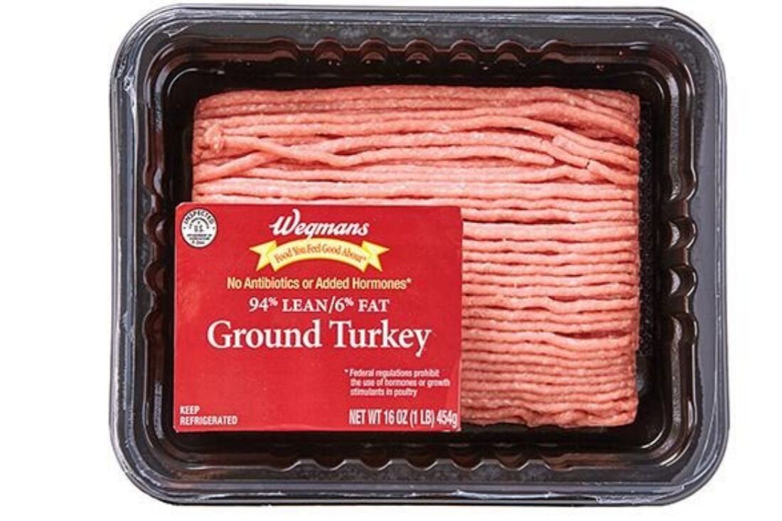 Wegmans brand ground turkey may contain salmonella
