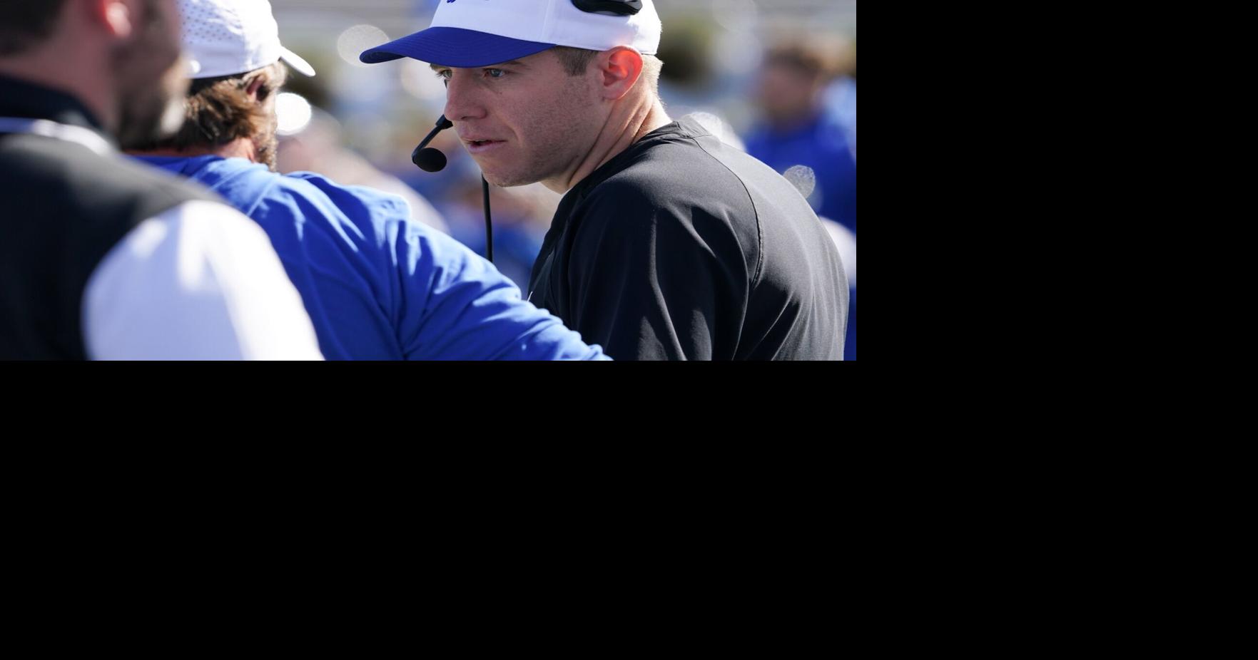 Buffalo defensive coordinator Joe Bowen, 31, started early