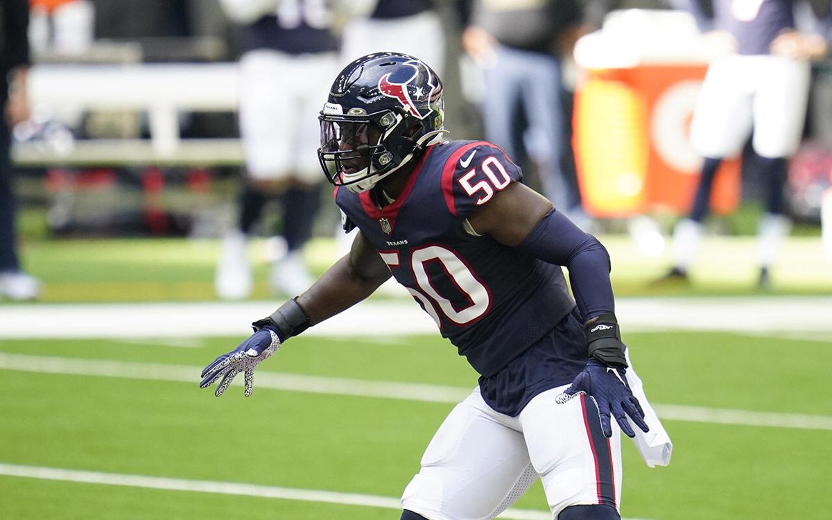 Bills sign former Texans linebacker Tyrell Adams to one-year contract