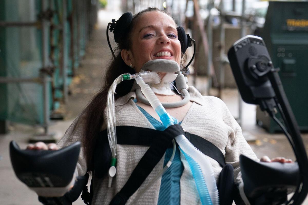 Woman left quadriplegic by Buffalo police car testifies