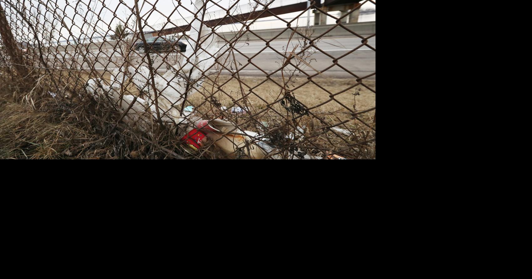 Buffalo's windy winter gives way to a litter-filled spring