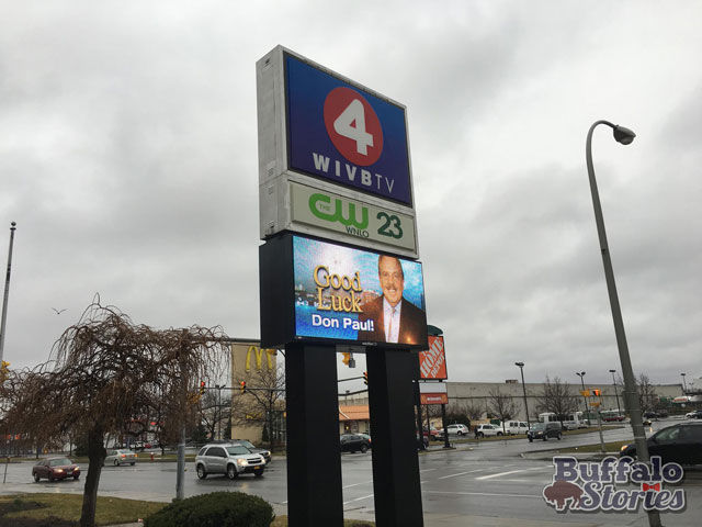 What it looked like Wednesday: The changing look in front of Channel 4 ...