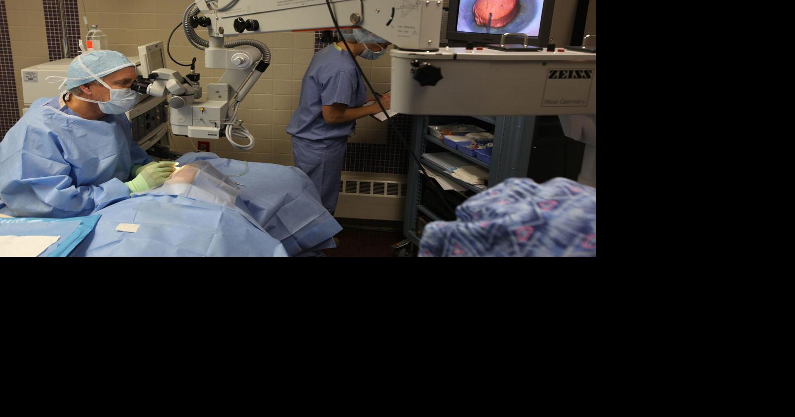 Scar tissue that can form after cataract surgery usually easily remedied