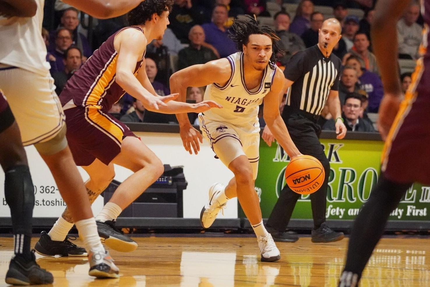 Niagara men beats Canisius to win Battle of the Bridge