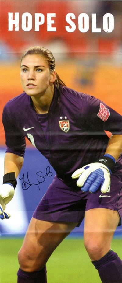 Soccer champ Hope Solo tells all in new memoir