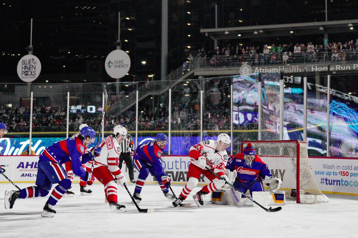 Amerks plays outdoor game in Charlotte, lose 5-2