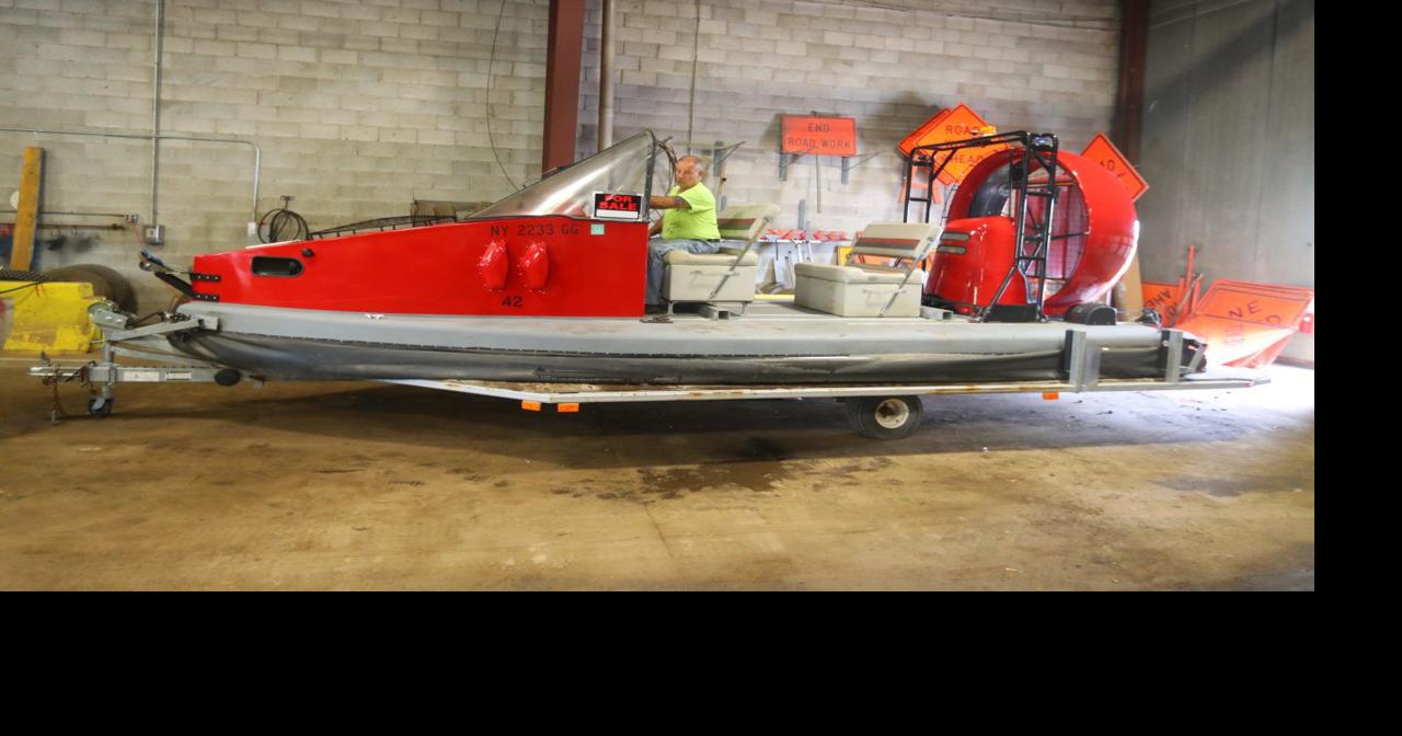 For sale in Cheektowaga: One gently used hovercraft