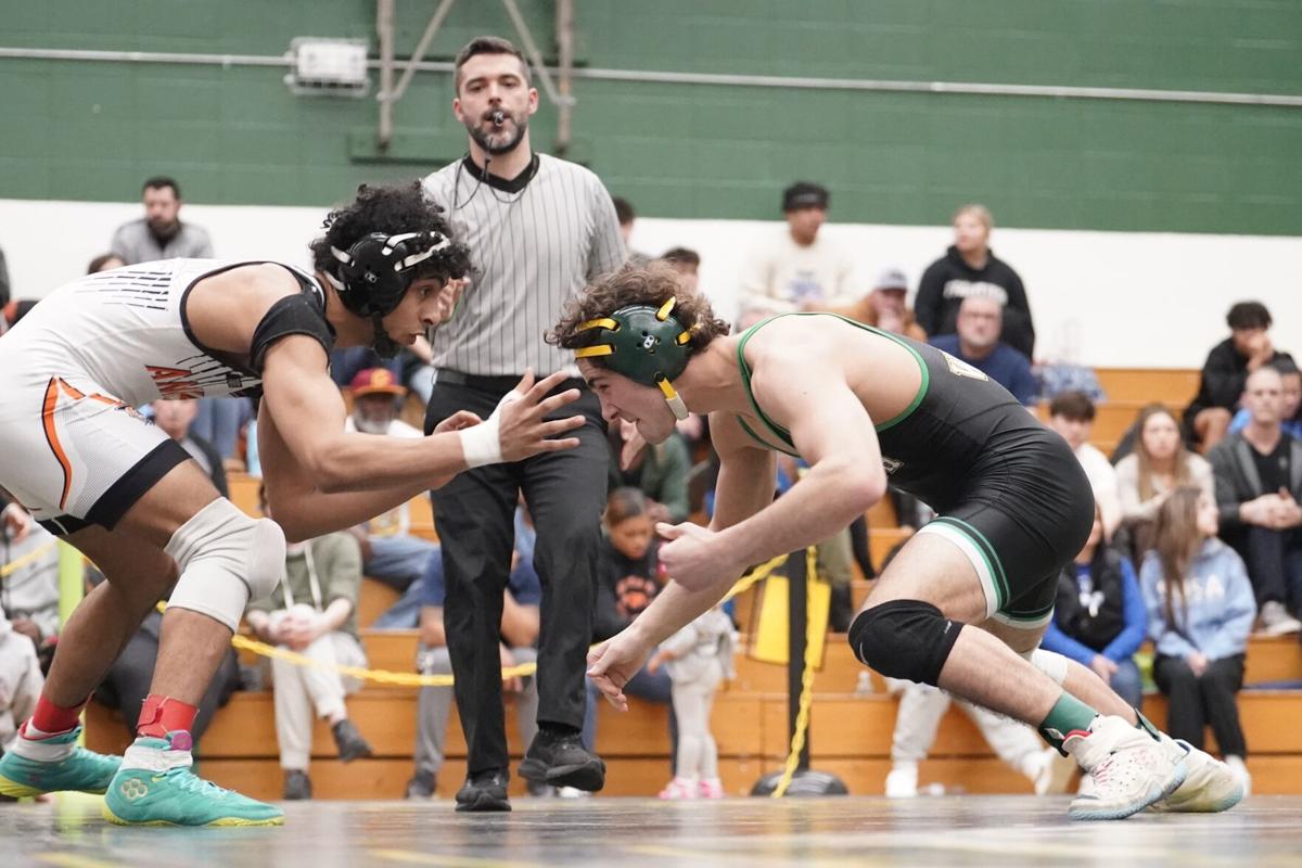Williamsville North/East's Cameron Catrabone, Maple Grove's Matt Trim ...